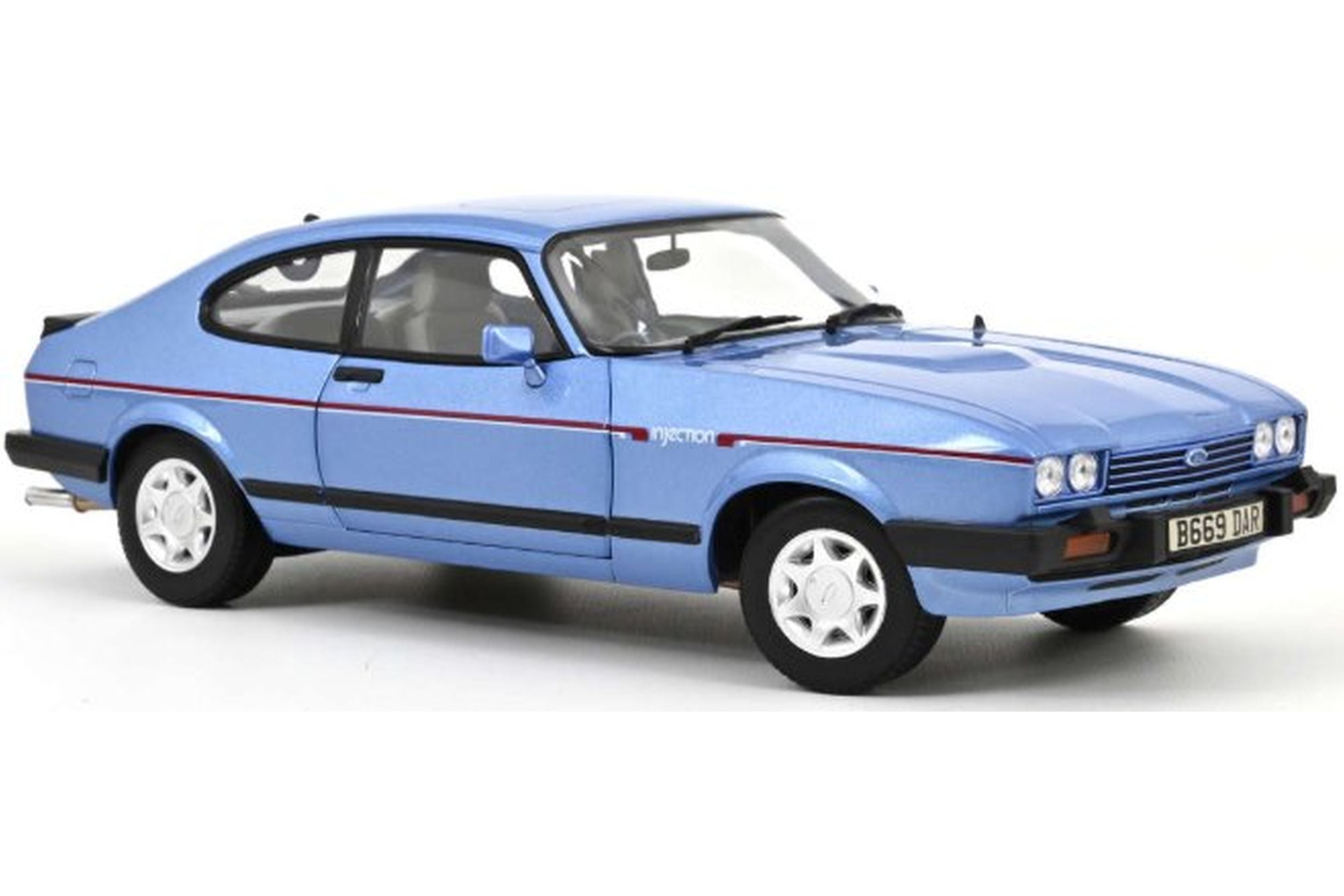 Ford Capri III 2.8 Injection RHD (1984) - Paris blue metallic 1:18 ...