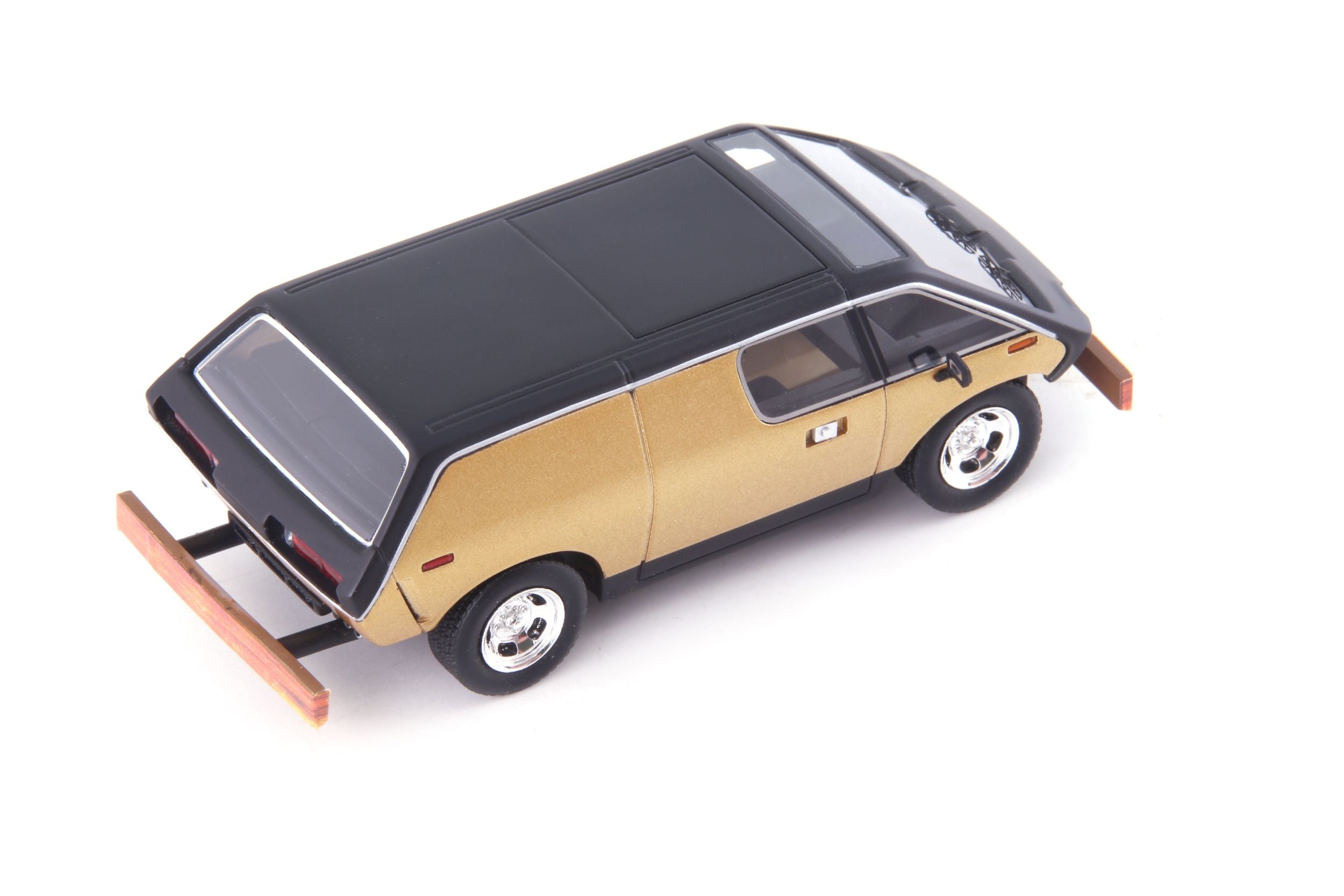Brubaker Box Van (USA 1972) - gold/black 1:43 – Thomas Langejürgen