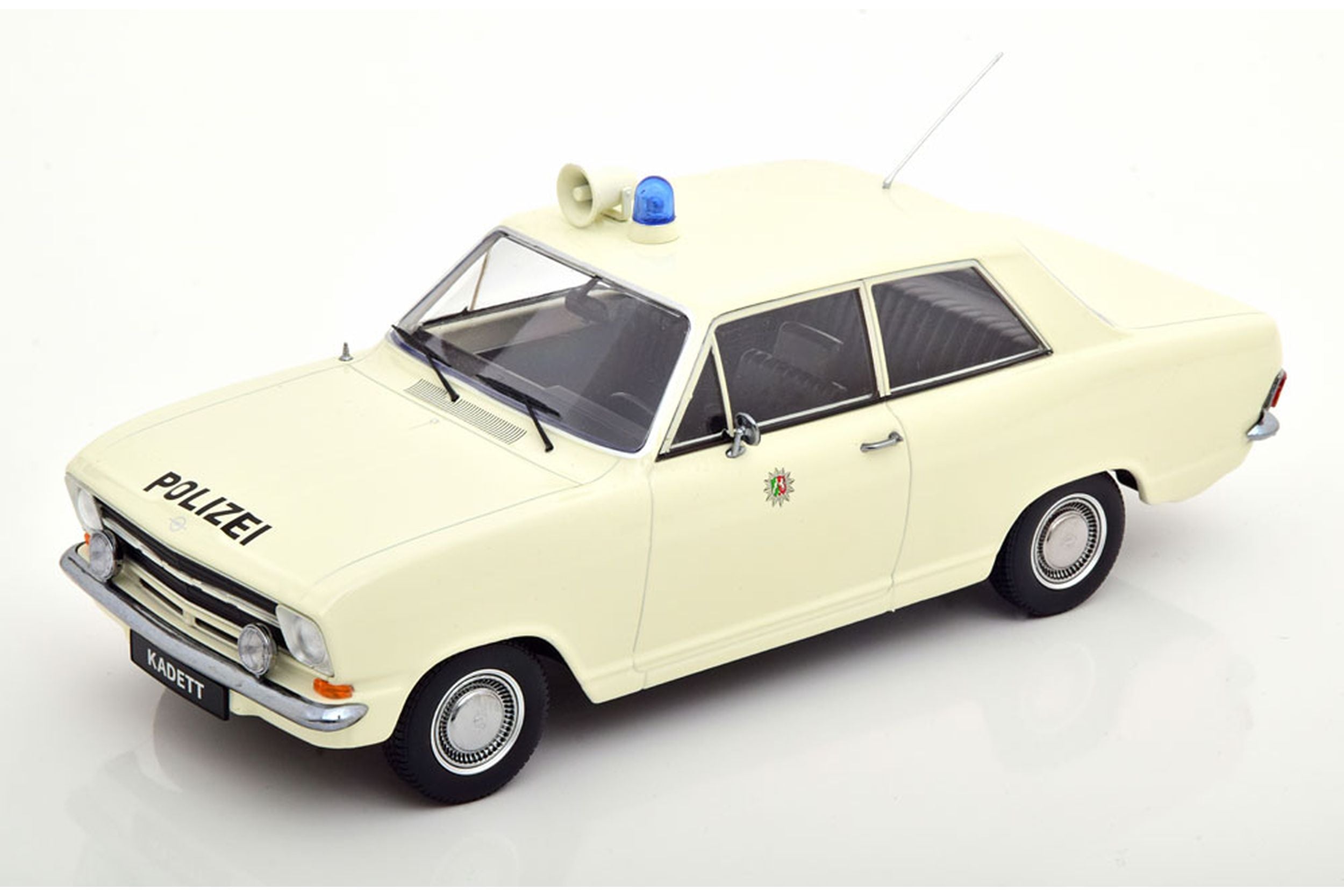 Opel Kadett B Police Germany (1972) - white 1:18 – Thomas Langejürgen