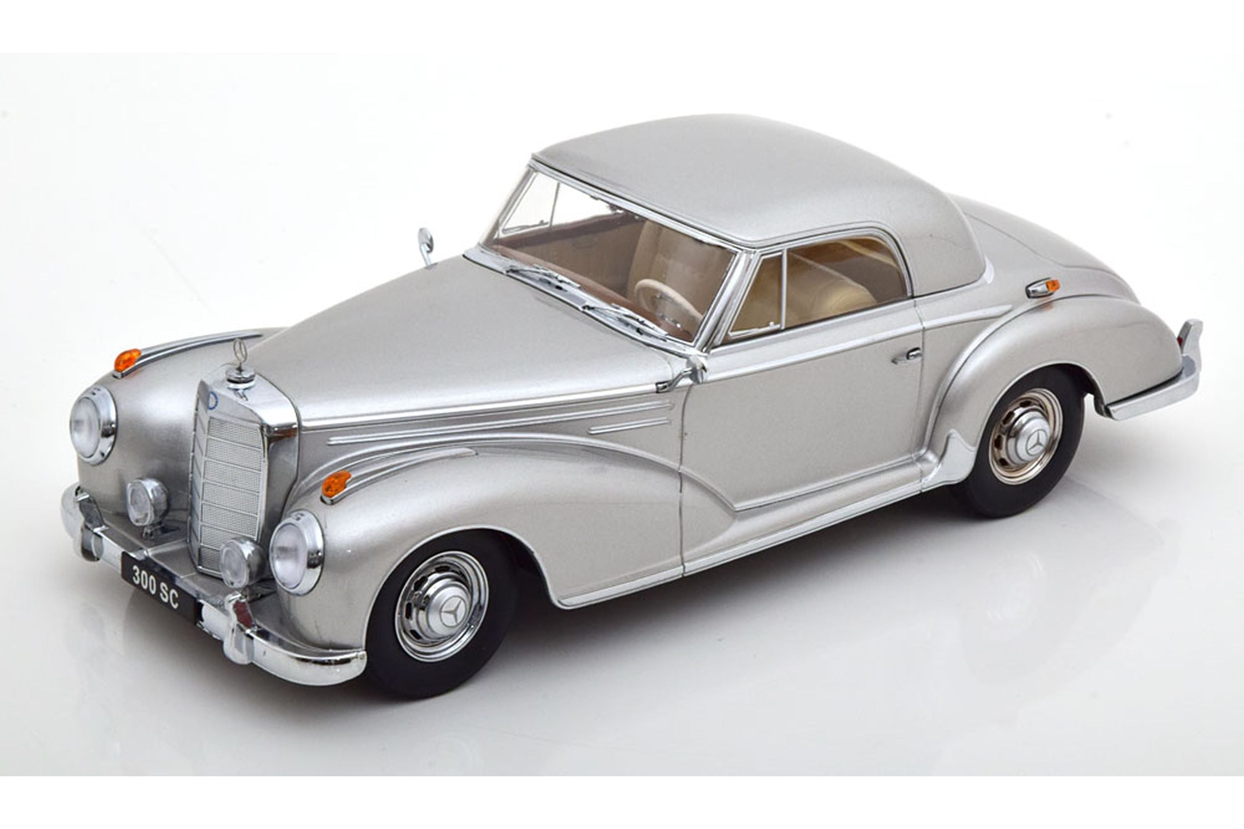 Mercedes 300 SC W188 Coupe (1955) - silver 1:18 – Thomas Langejürgen