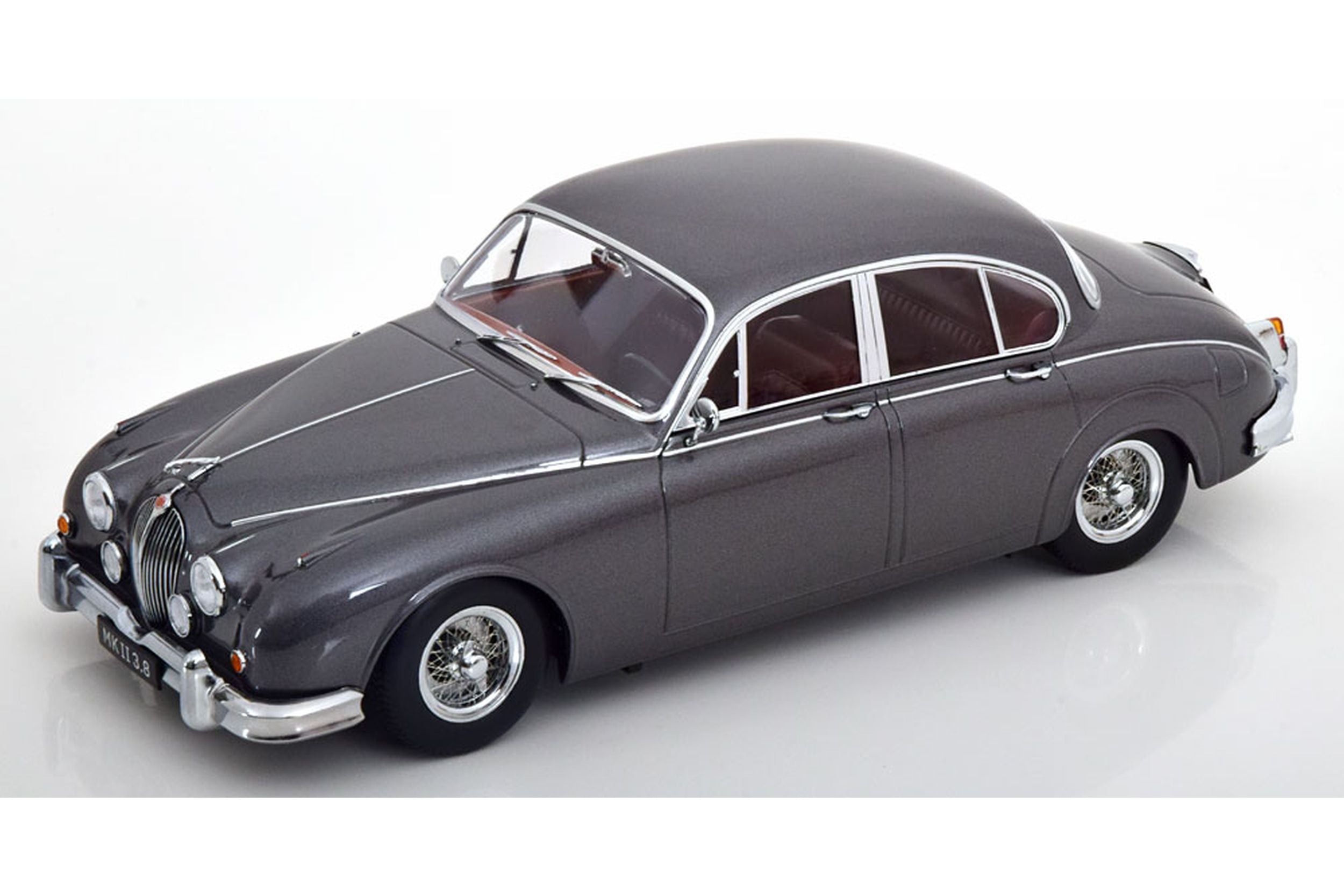 Jaguar MK II 3.8 LHD (1959) - darkgrey-metallic 1:18 – Thomas Langejürgen