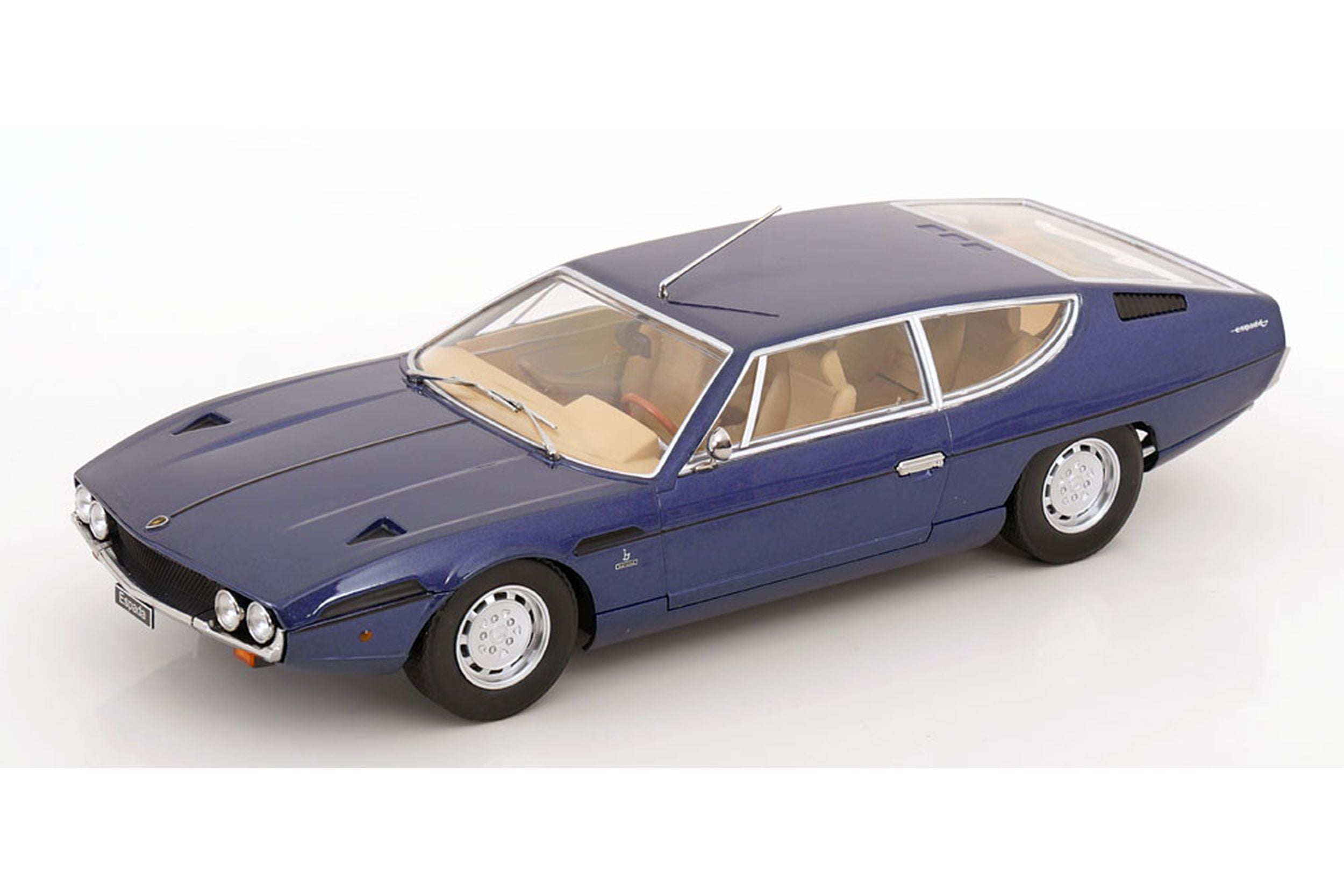 Lamborghini Espada S2 (1970) - dark blue metallic 1:18 – Thomas Langejürgen